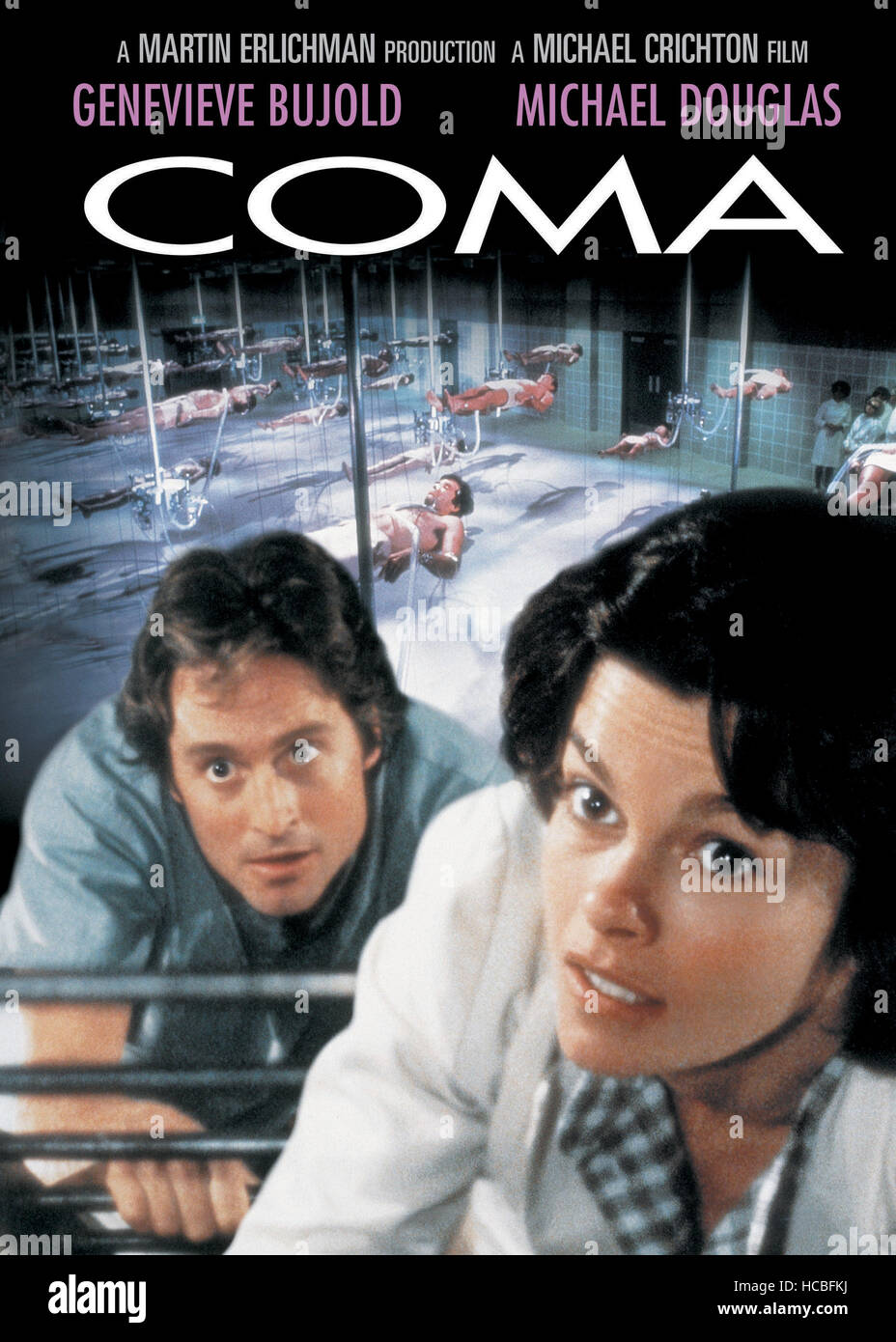 COMA, Michael Douglas, Genevieve Bujold, 1978, (c) MGM/courtesy Everett ...