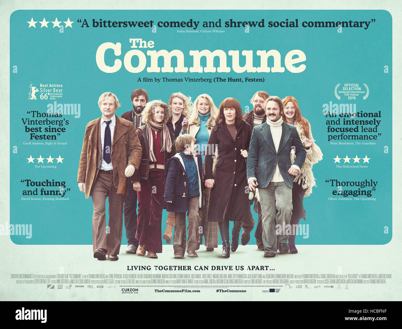 THE COMMUNE, (aka KOLLEKTIVET), British poster, from left: Ulrich ...