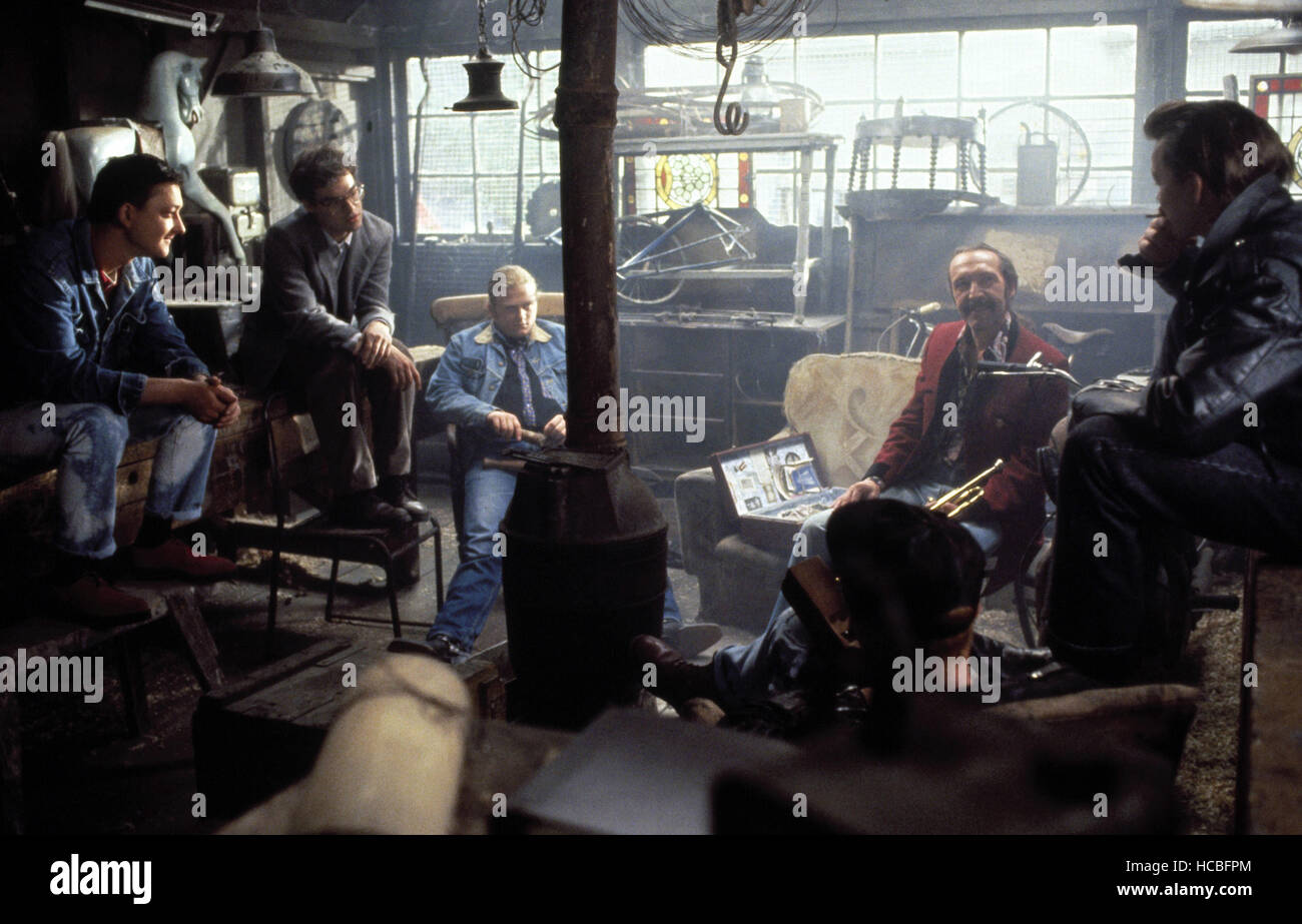 THE COMMITMENTS, Felim Gormley, Michael Aherne, Andrew Strong, Johnny ...