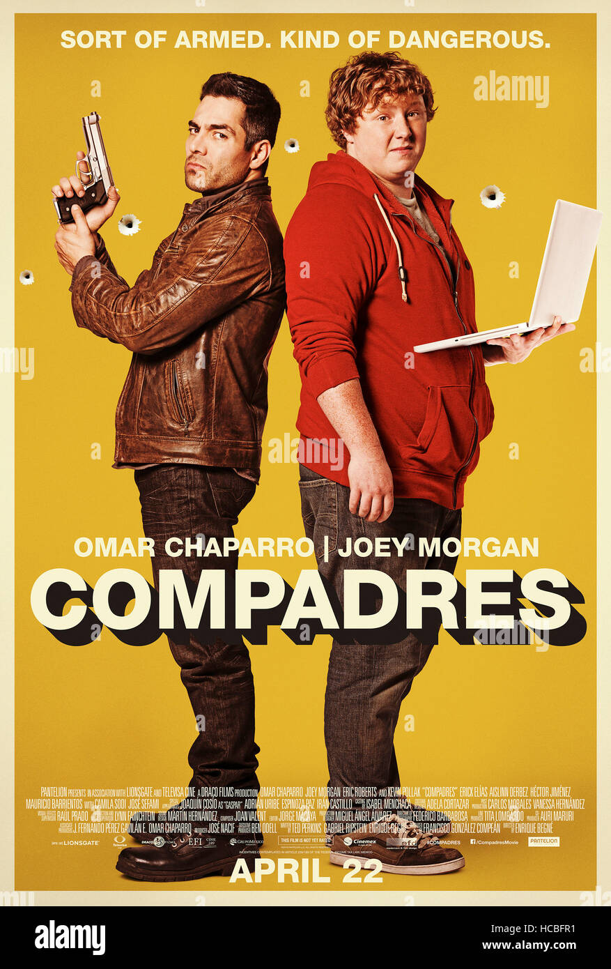 COMPADRES, US poster, from left: Omar Chaparro, Joey Morgan, 2016 ...