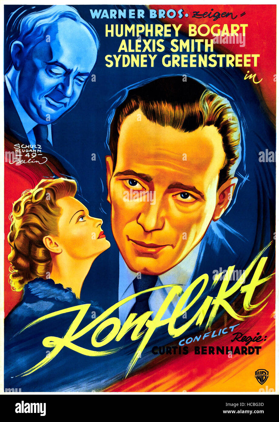 CONFLICT (aka KONFLIKT), Sydney Greenstreet, Alexis Smith, Humphrey ...