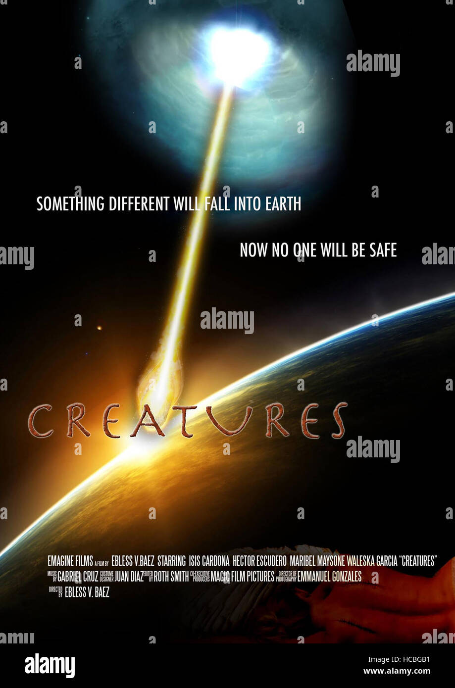 CREATURES, poster, 2015 Stock Photo - Alamy