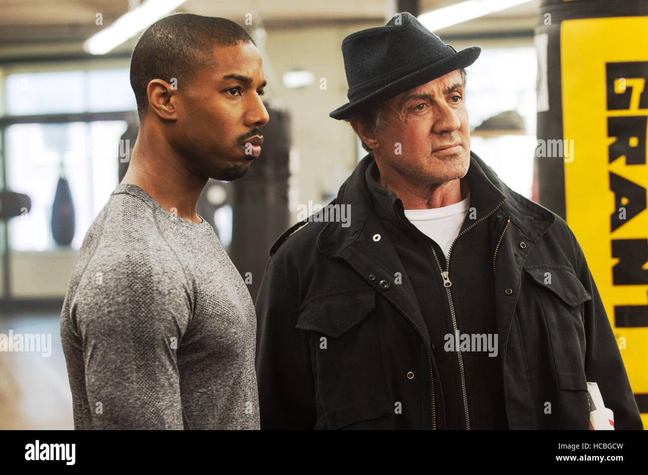 CREED, from left: Michael B. Jordan, Sylvester Stallone, 2015. ph ...