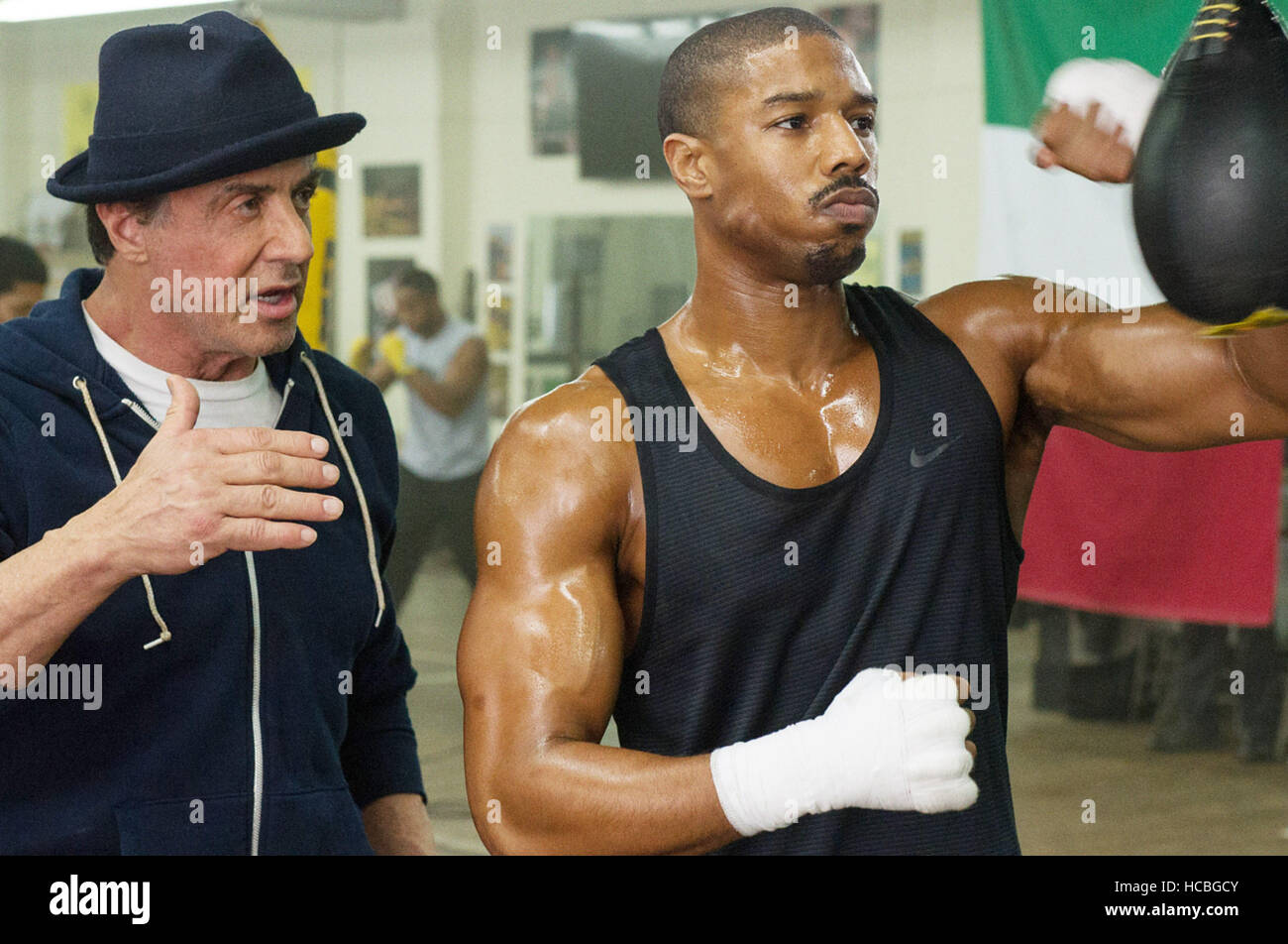 CREED, from left: Sylvester Stallone, Michael B. Jordan, 2015. ph ...