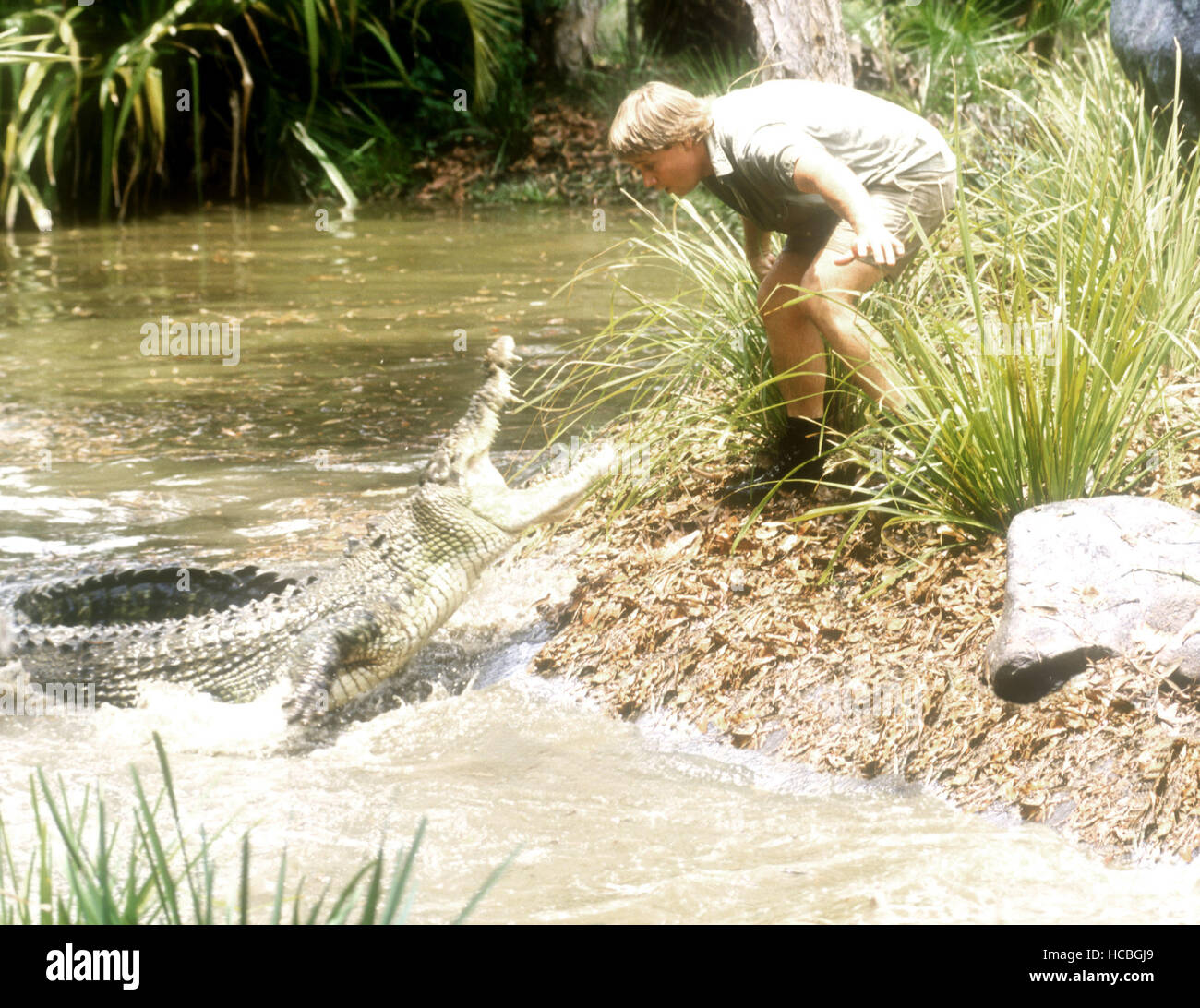 CROCODILE HUNTER: COLLISION COURSE, Steve Irwin, 2002 (c) MGM. Courtesy ...