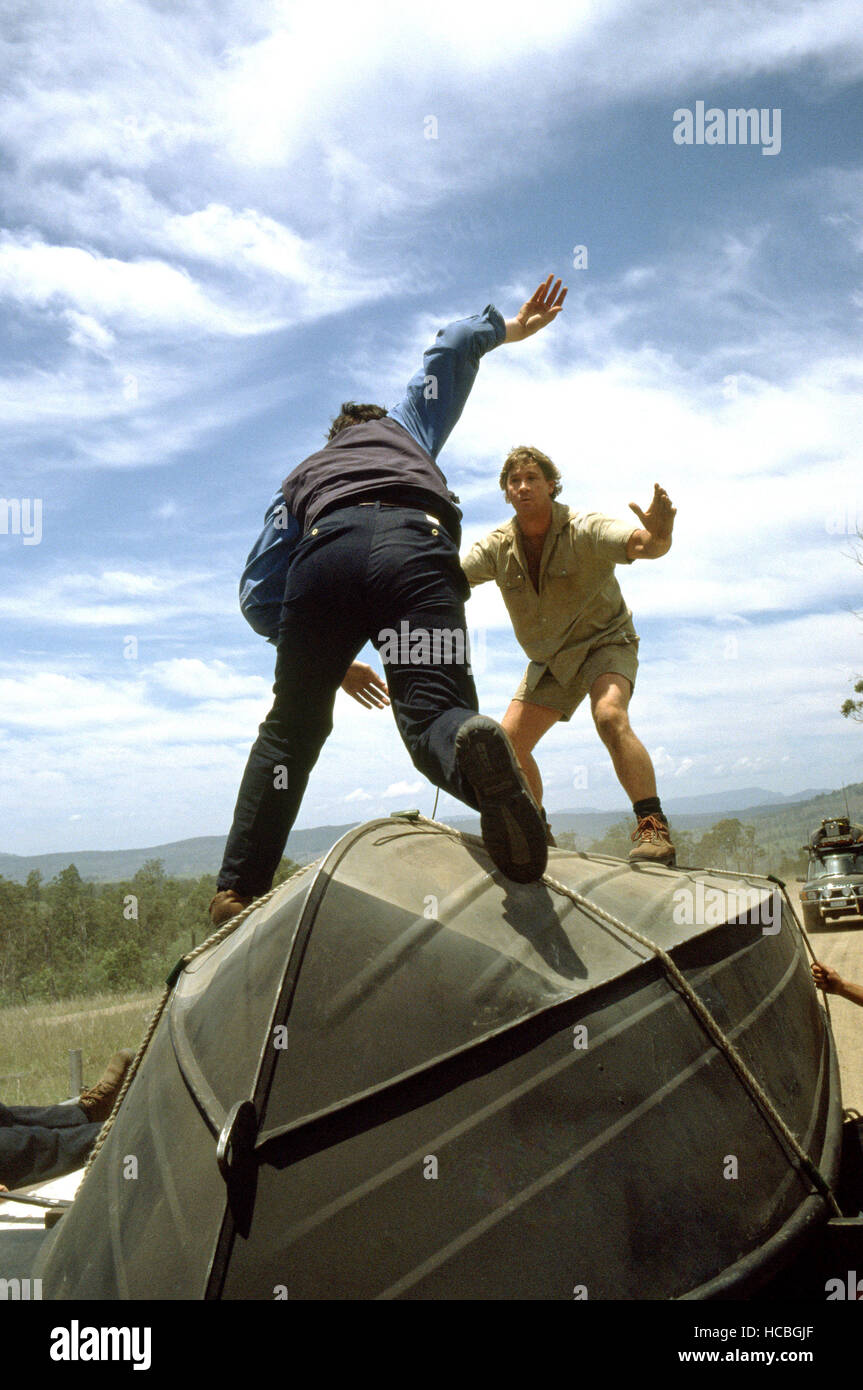 CROCODILE HUNTER: COLLISION COURSE, Steve Irwin, 2002 (c) MGM. Courtesy ...