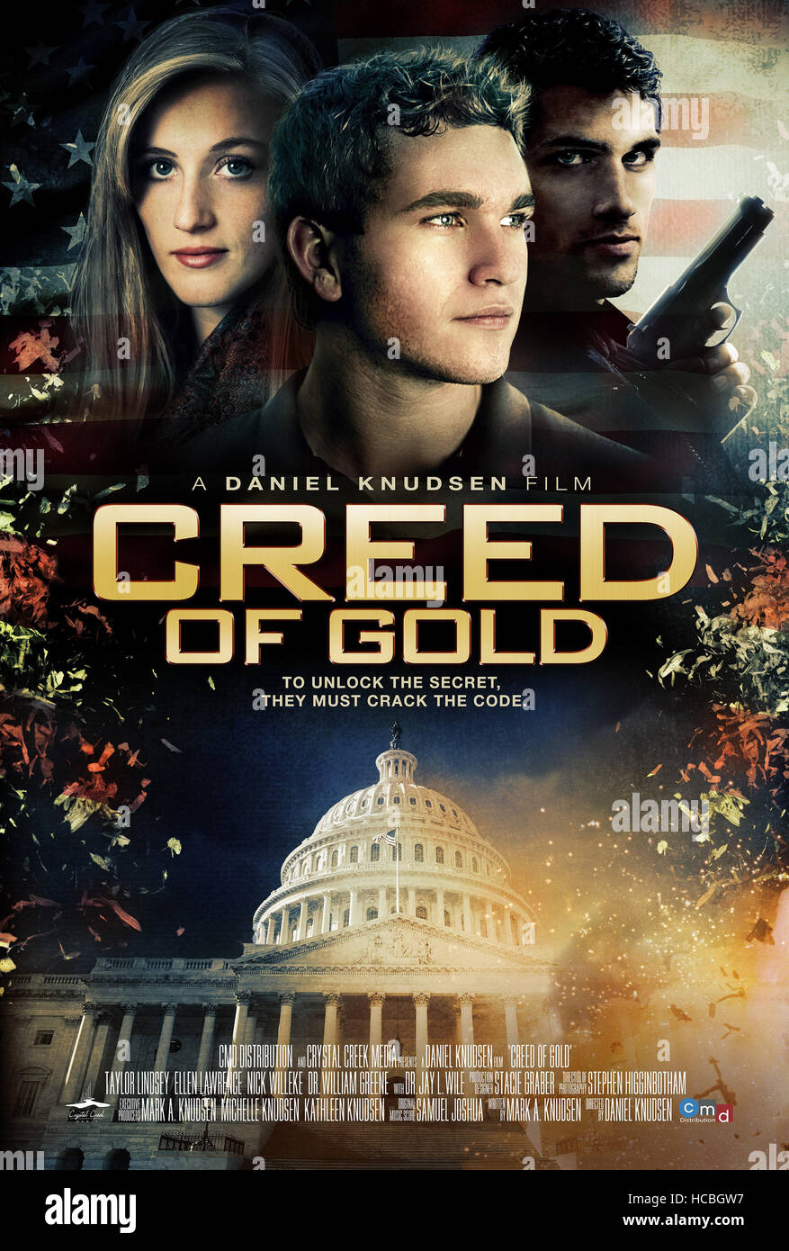 CREED OF GOLD, US poster art, Ellen Lawrence (left), Taylor Lindsey ...