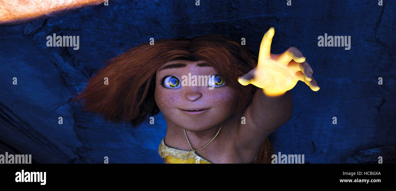 THE CROODS, Eep (voice: Emma Stone), 2013, TM and Copyright ©20th ...
