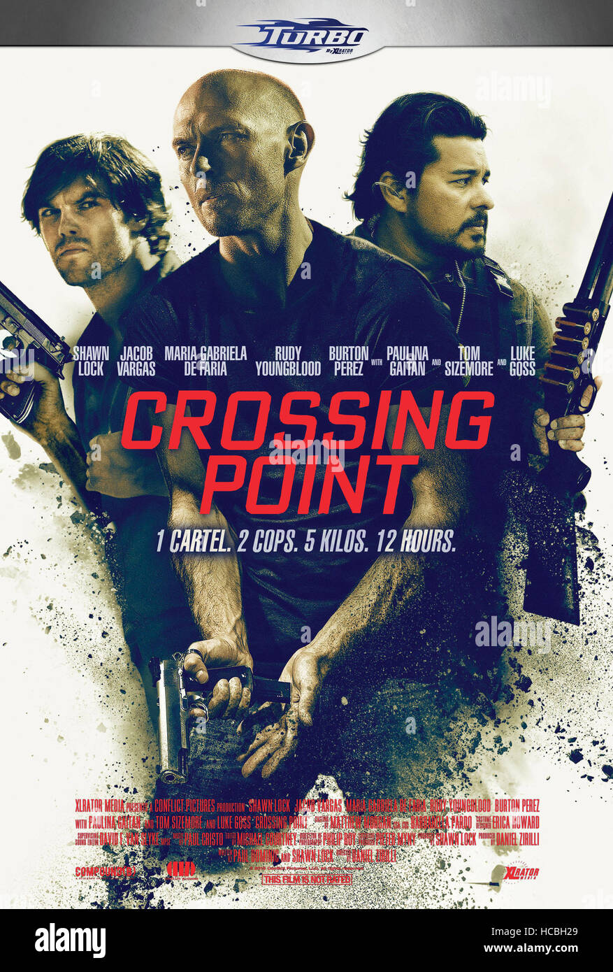 CROSSING POINT, US poster, l-r: Shawn Lock, Luke Goss, Jacob Vargas ...