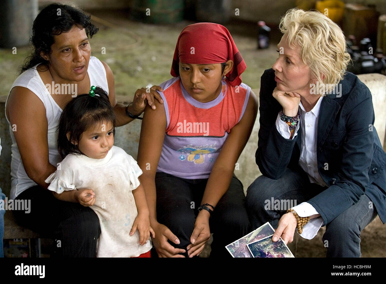 CRUDE, Maria Garofalo (back left), Silvia Yanez (back, center), Trudie ...