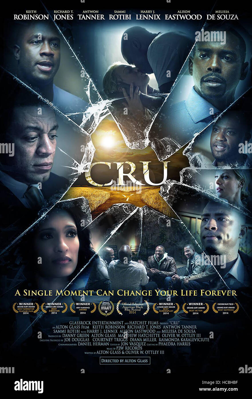 CRU, US poster, clockwise from top right: Keith Robinson, Sammi Rotibi ...