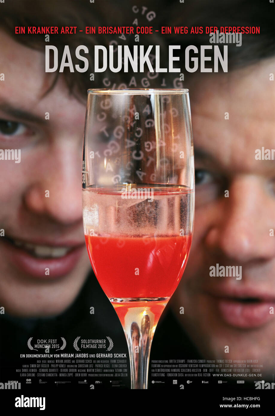 DAS DUNKLE GEN, German poster, 2015. ©Real Fiction/Courtesy Everett ...