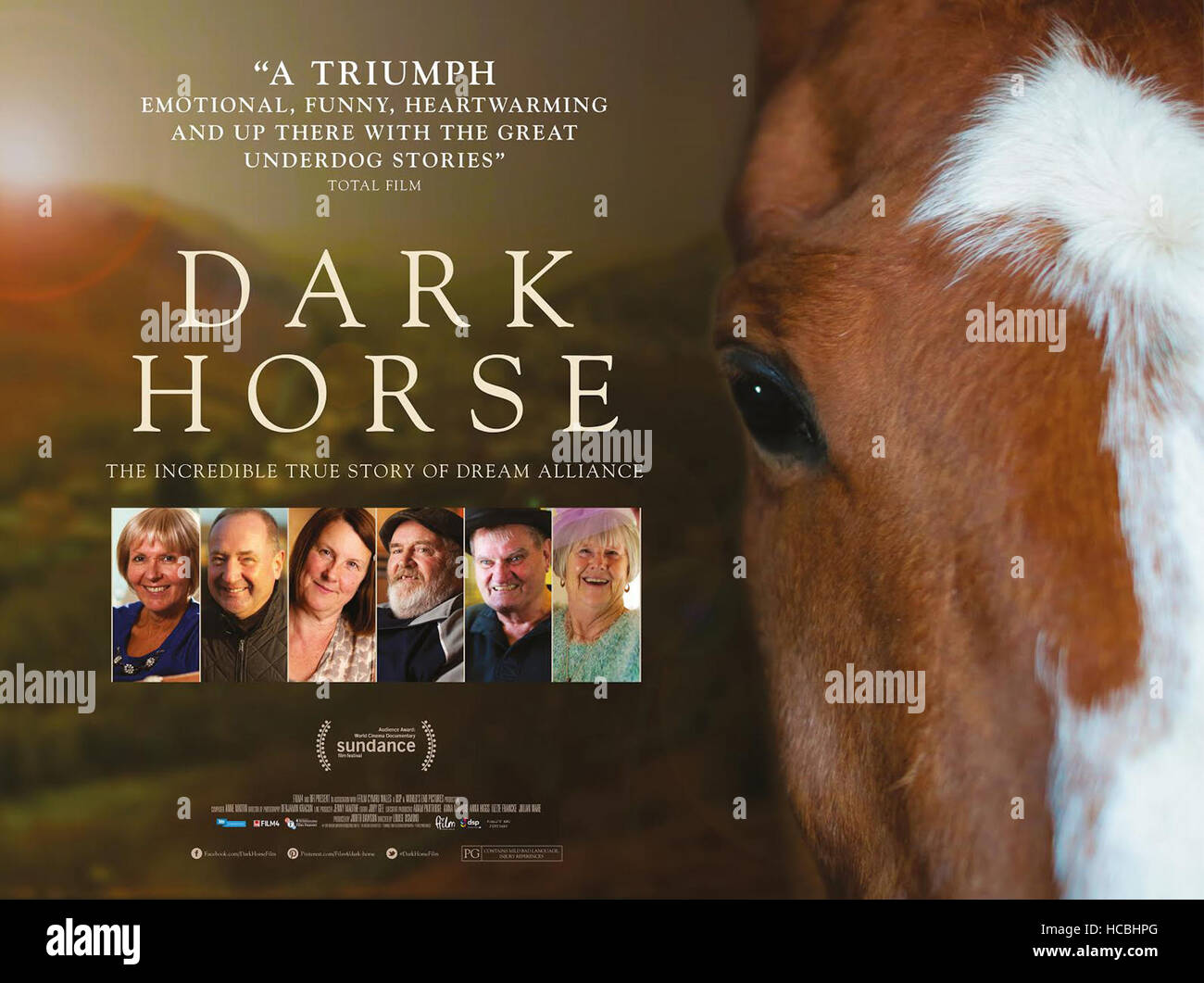 DARK HORSE, poster art, from left: Angela Davies, Howard Davies, Jan ...