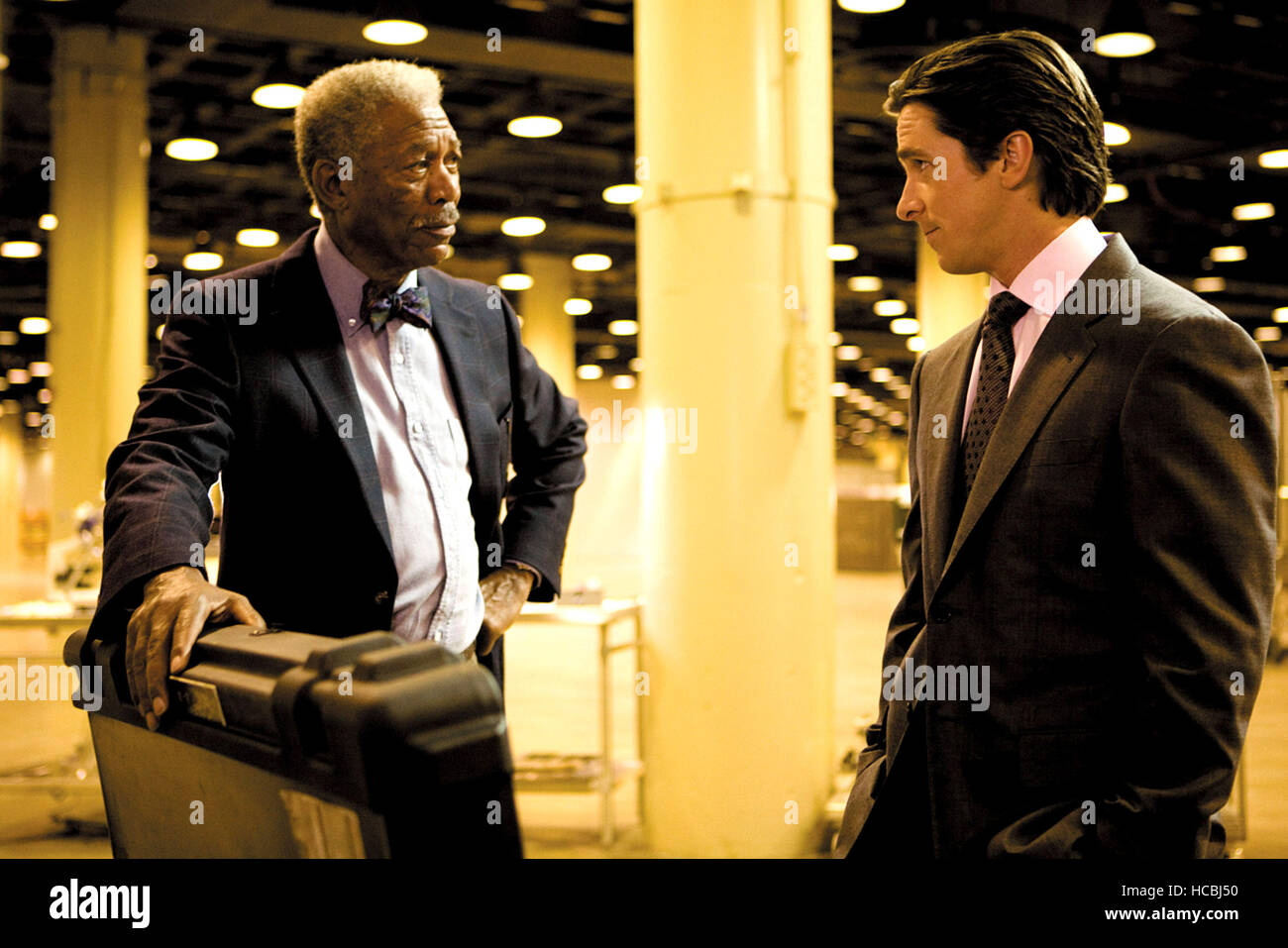 THE DARK KNIGHT, from left: Morgan Freeman, Christian Bale, 2008 ...