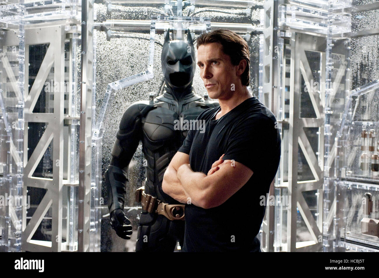 THE DARK KNIGHT RISES, Christian Bale as Batman, 2012. ph: Ron Phillips ...