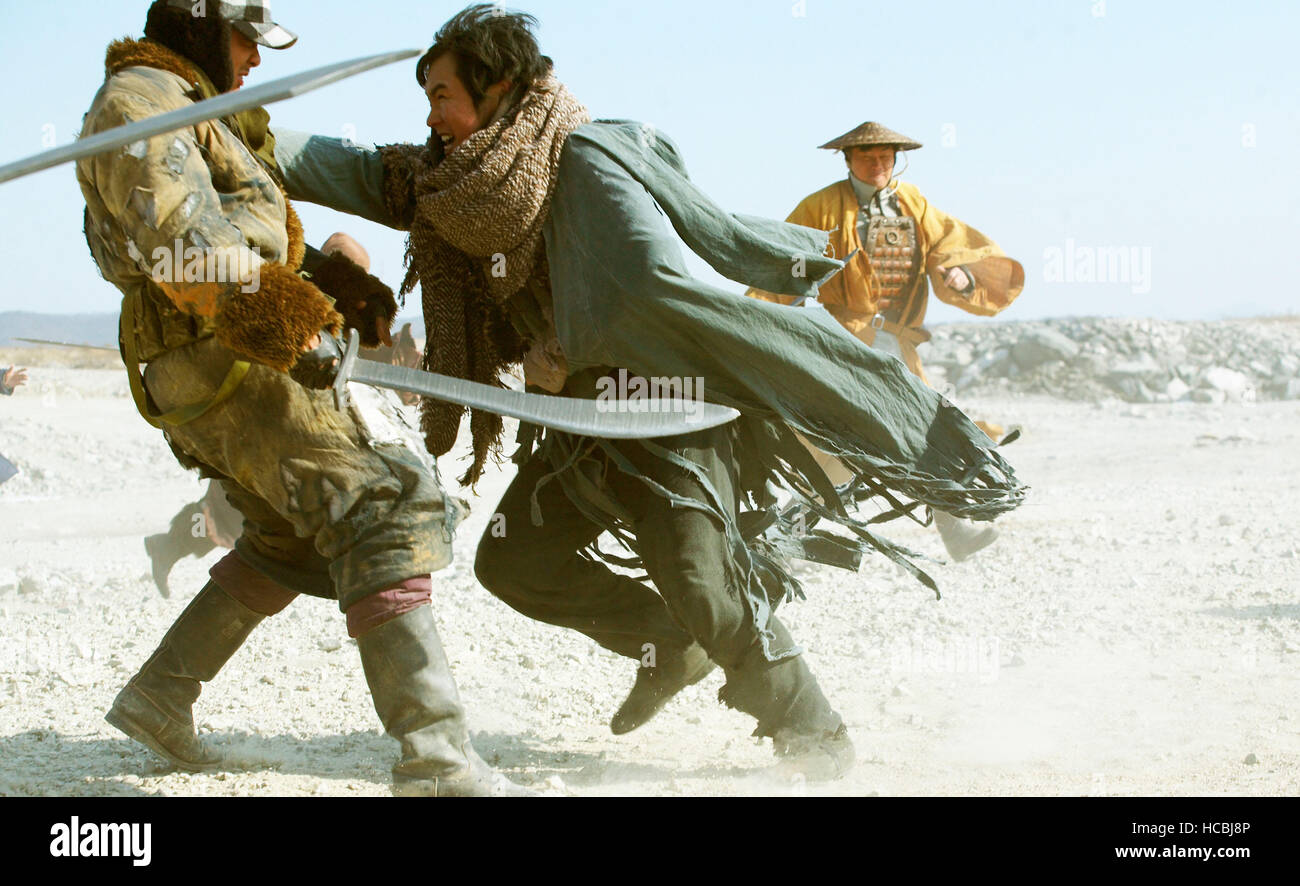 DACHIMAWA LEE, LIM Won-hie (center, tattered coat), 2008. ©Showbox ...