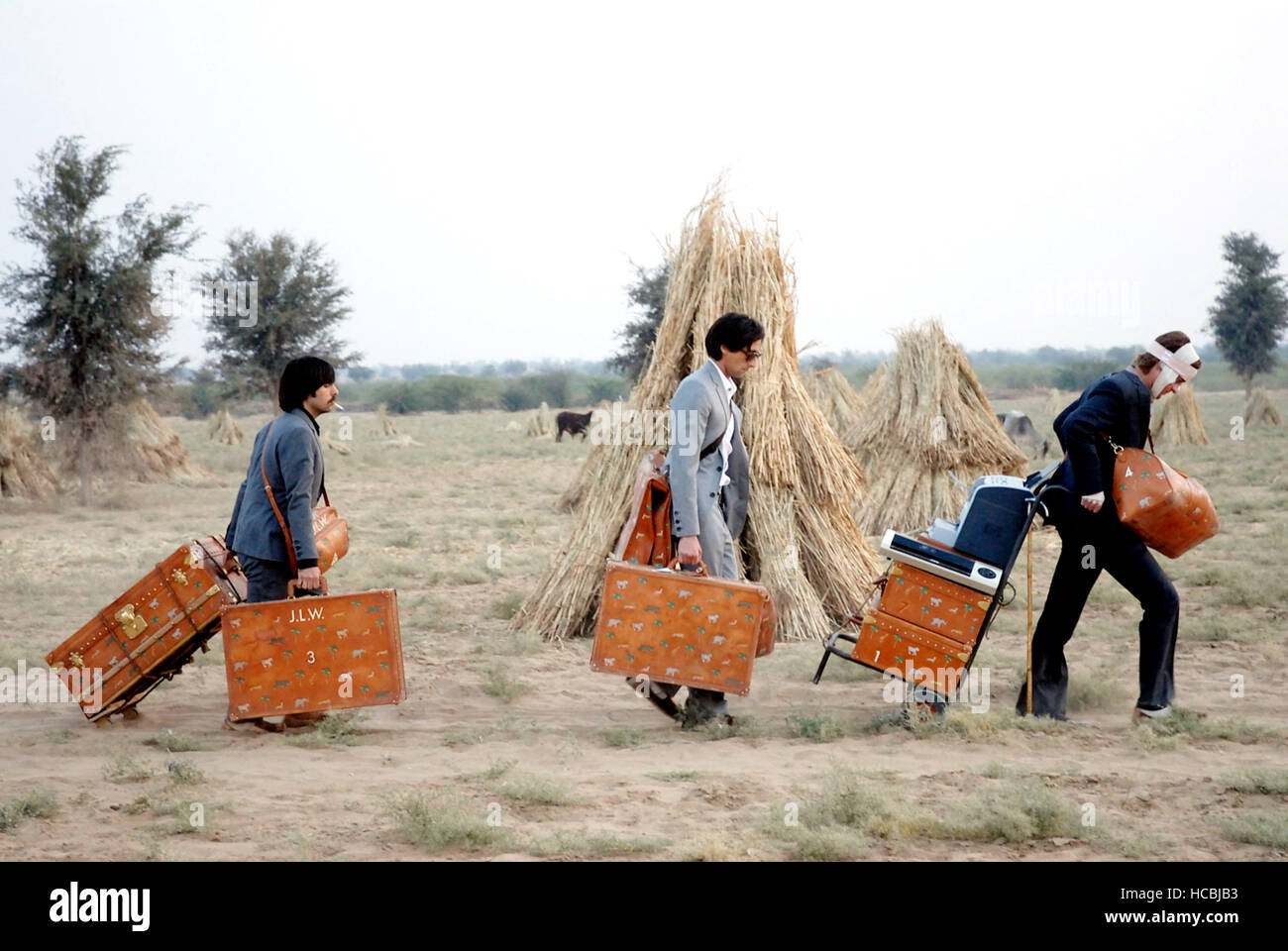 THE DARJEELING LIMITED, Jason Schwartzman, Adrien Brody, Owen Wilson ...