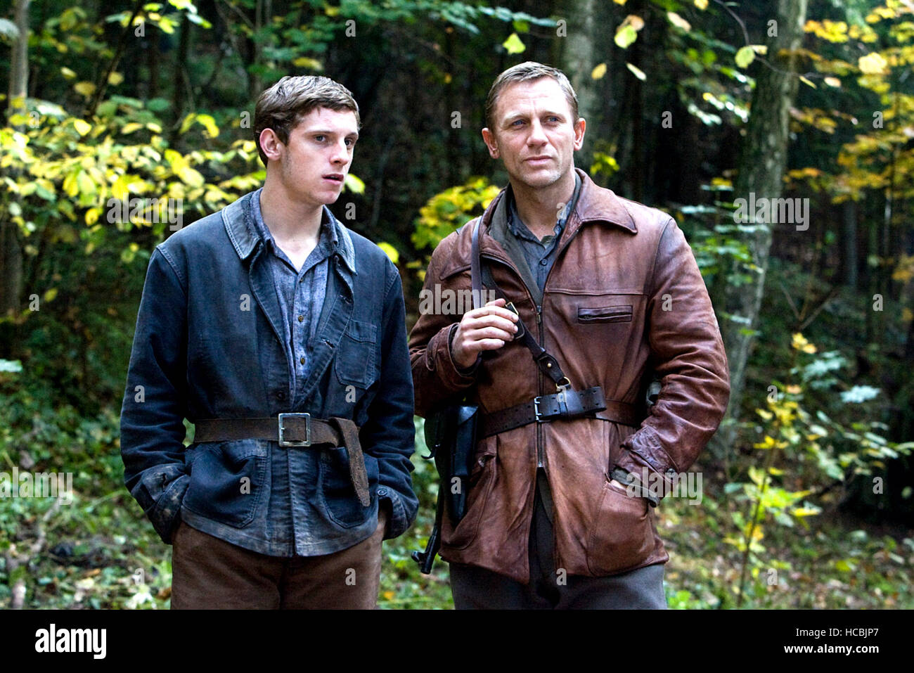 DEFIANCE, from left: Jamie Bell, Daniel Craig, 2008. ©Paramount Vantage ...