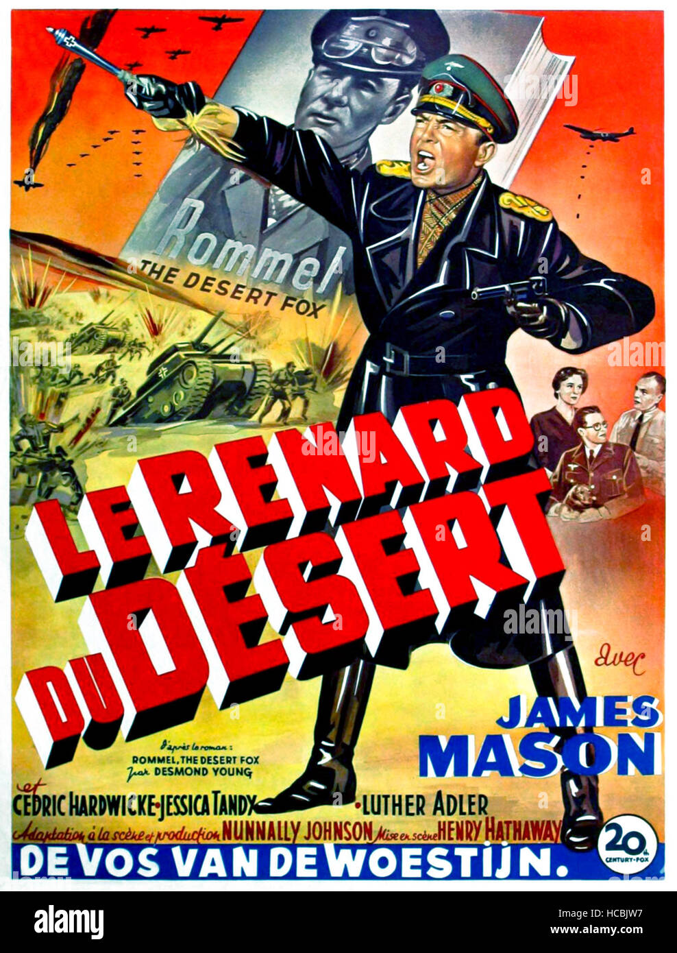 THE DESERT FOX: THE STORY OF ROMMEL (aka LE RENARD DU DESERT), James ...