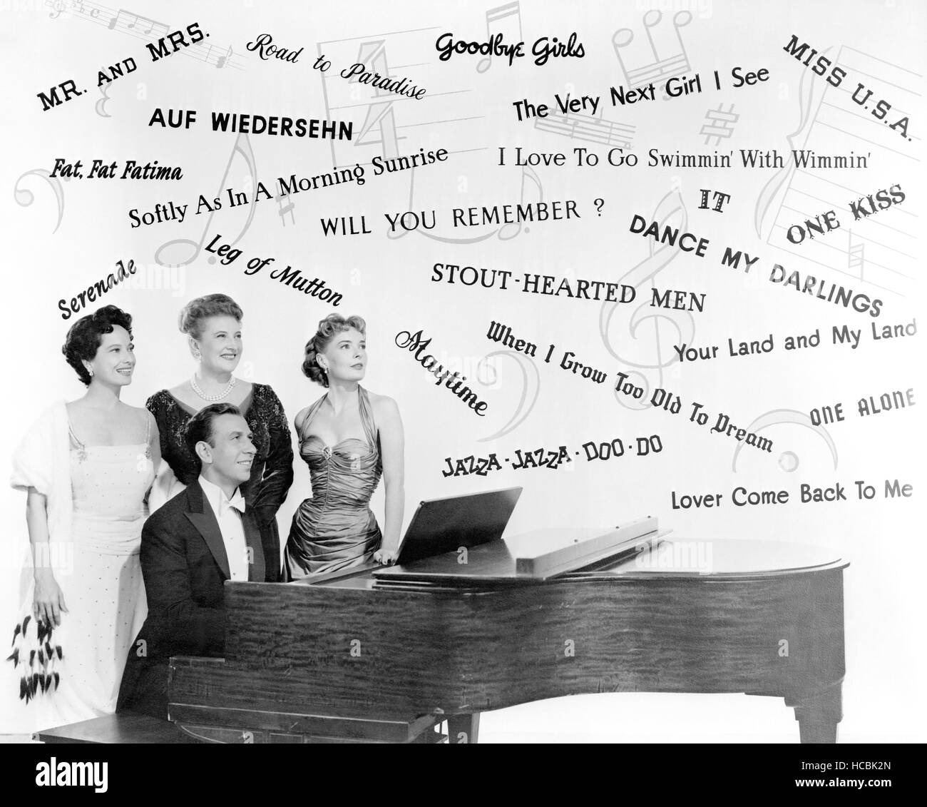 DEEP IN MY HEART, Merle Oberon, Helen Traubel, Doe Avedon, Jose Ferrer ...