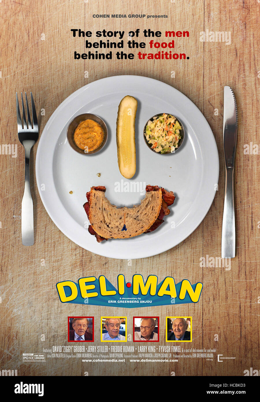 DELI MAN, US poster, from left: Jerry Stiller, Freddie Roman, Larry ...