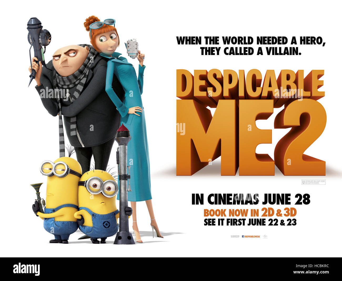 Despicable Me 2 Poster Back To Work All The 'Despicable Me' Movies In