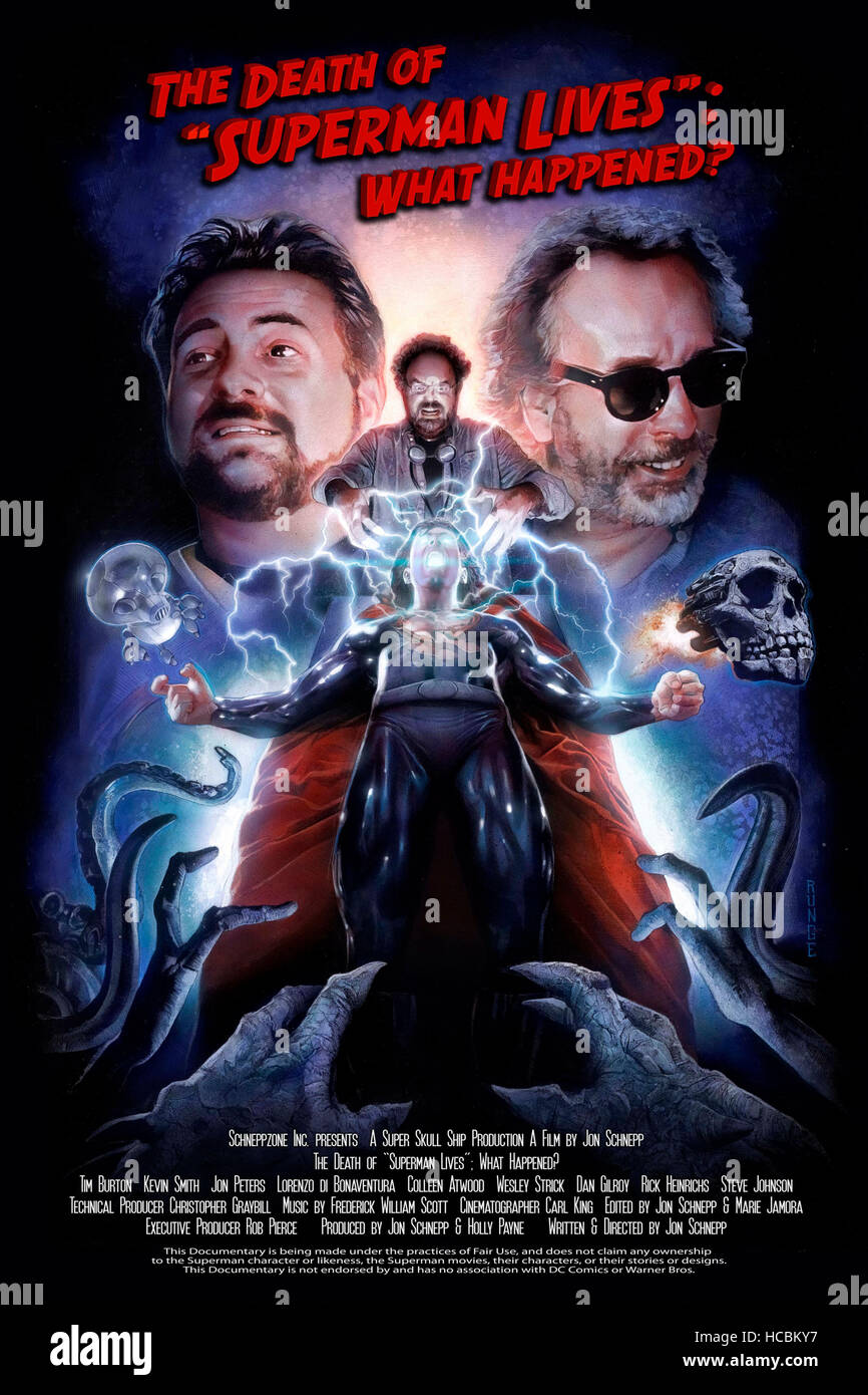THE DEATH OF 'SUPERMAN LIVES': WHAT HAPPENED?, poster art, top, from ...