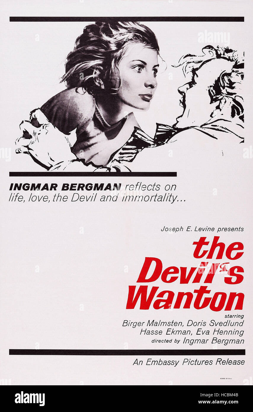 THE DEVIL'S WANTON, (aka FANGELSE, aka PRISON), US poster art, 1949 ...
