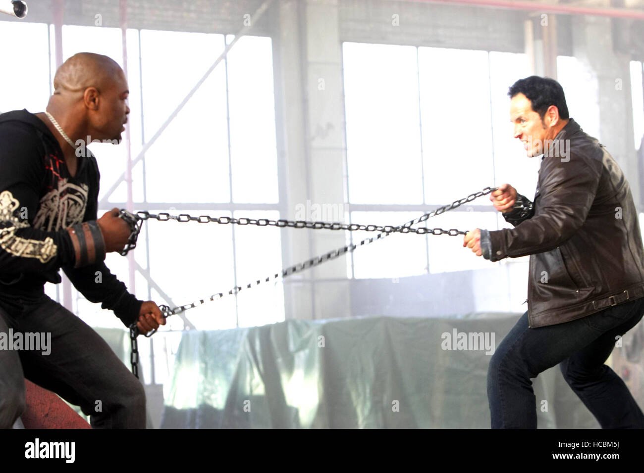 DEATH WARRIOR, from left: Rashad Evans, Hector Echavarria, 2009. ©Lions ...