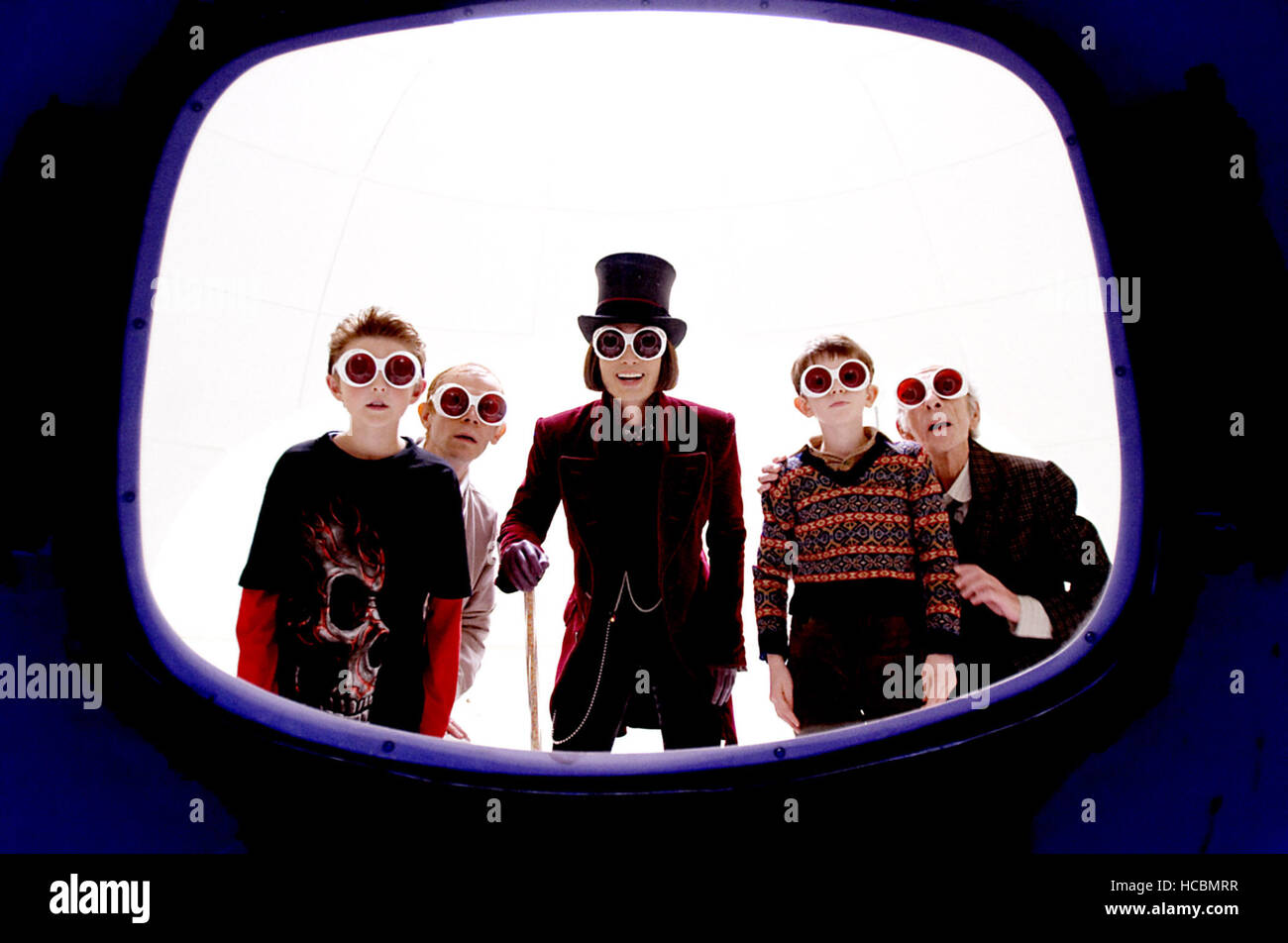 CHARLIE AND THE CHOCOLATE FACTORY, Jordan Fry, Adam Godley, Johnny Depp ...