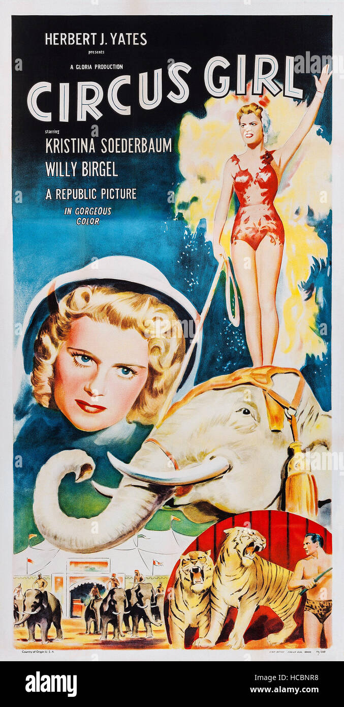 CIRCUS GIRL, (aka DIE GEFANGENE DES MAHARADSCHA), Kristina Soderbaum on ...