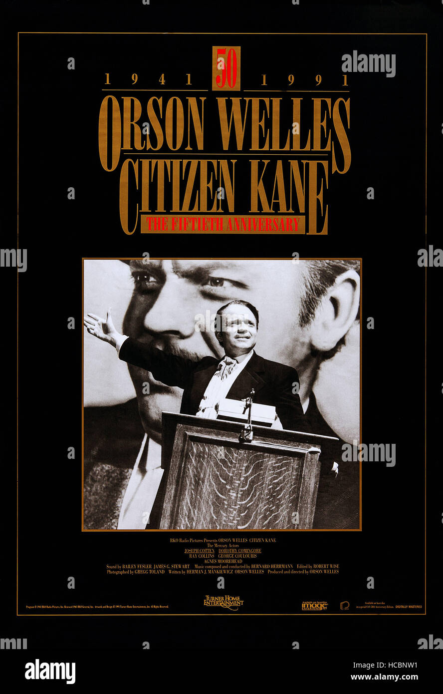 CITIZEN KANE, US poster, Orson Welles, 1941 Stock Photo - Alamy