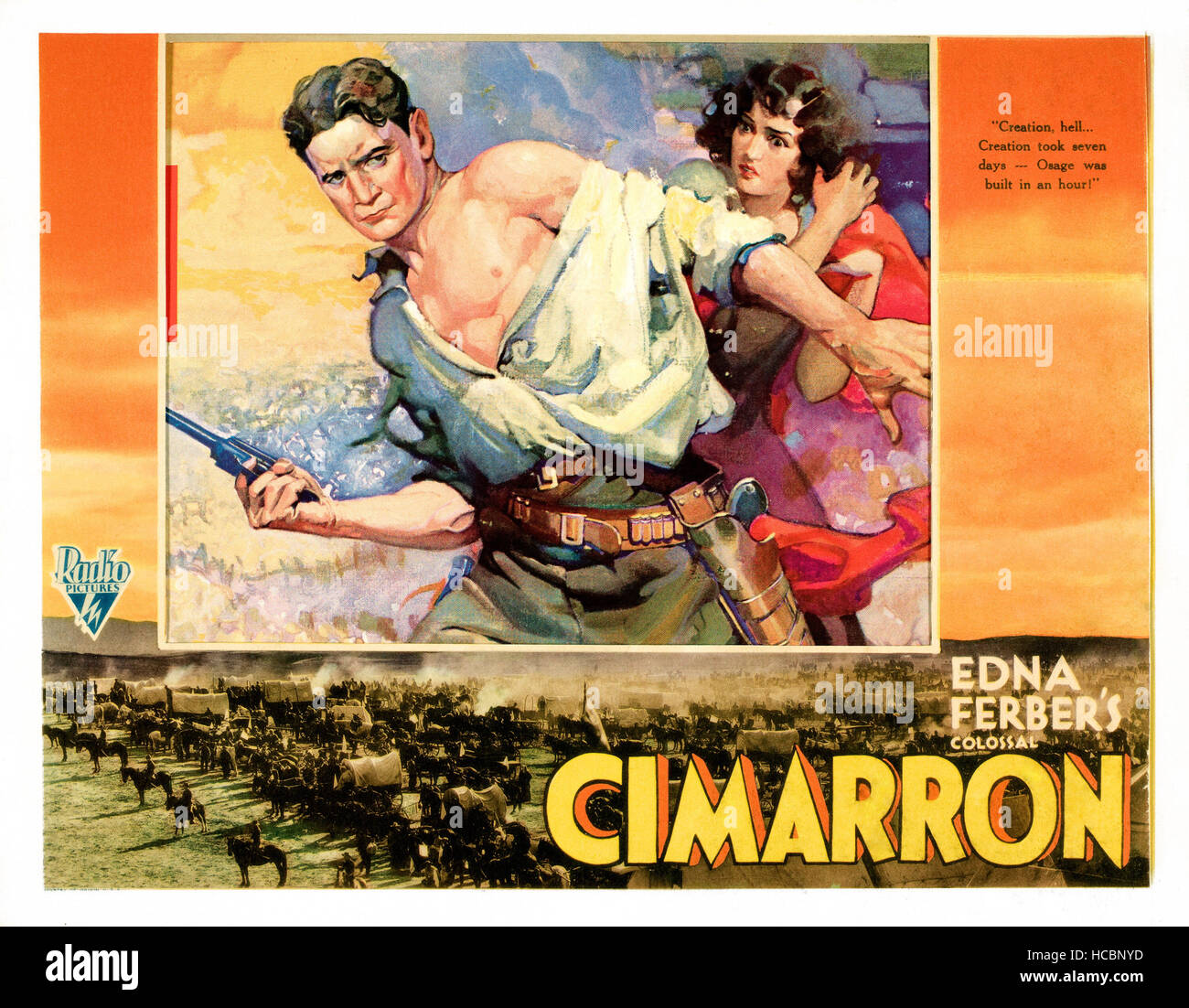 CIMARRON, from left: Richard Dix, Estelle Taylor, 1931 Stock Photo - Alamy