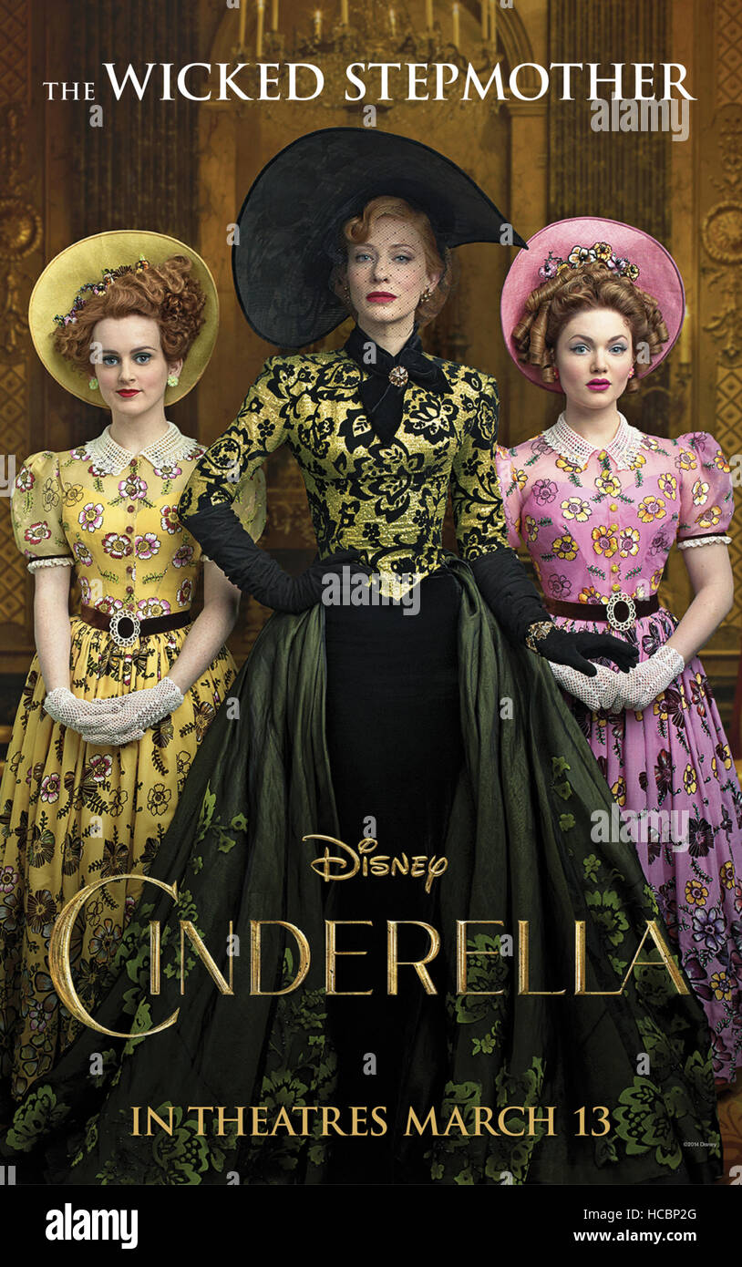 CINDERELLA, US poster, from left: Sophie McShera, Cate Blanchett ...