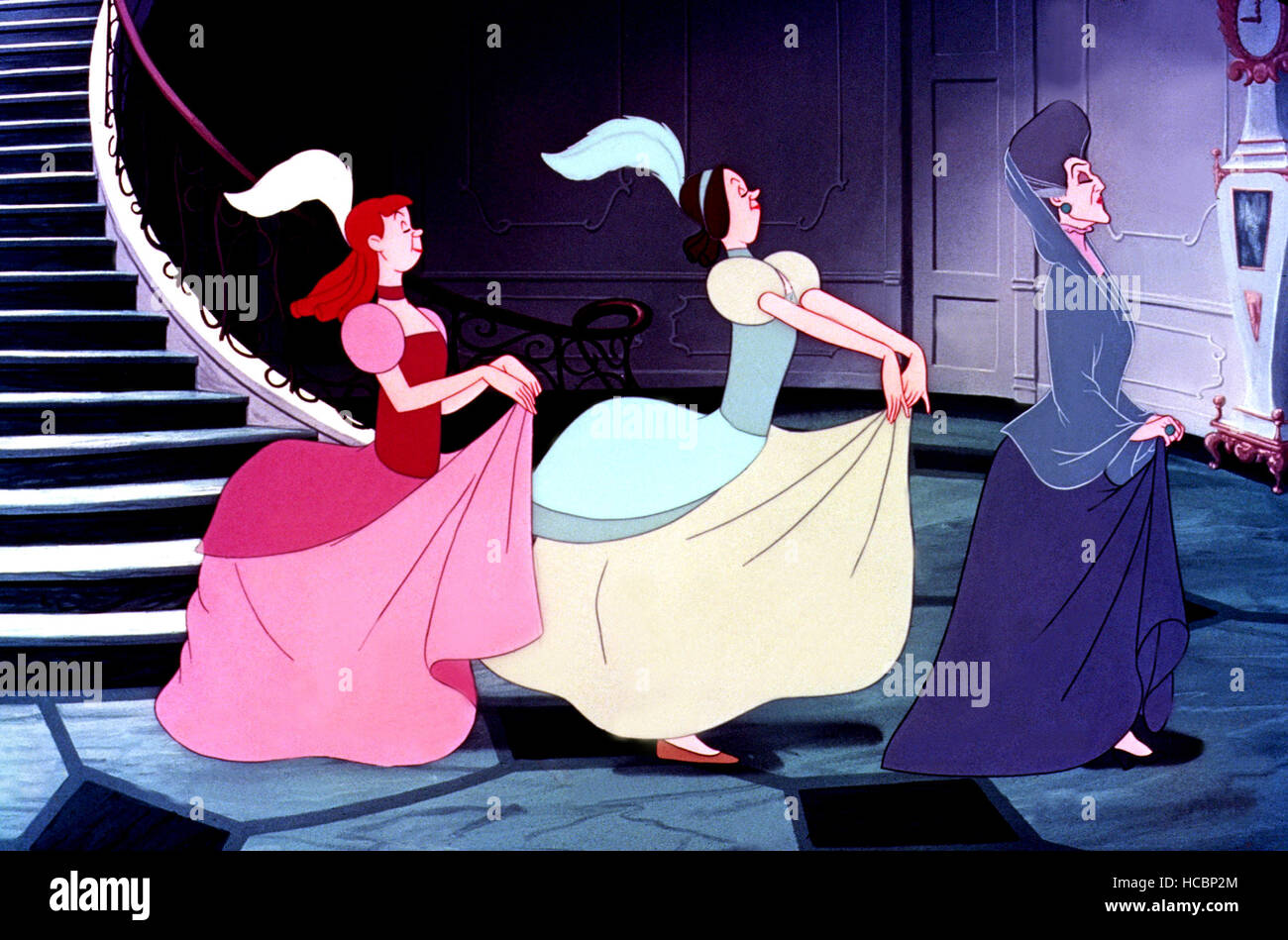 CINDERELLA, Anastasia, Drizella, Lady Tremaine, 1950. ©Walt Disney ...