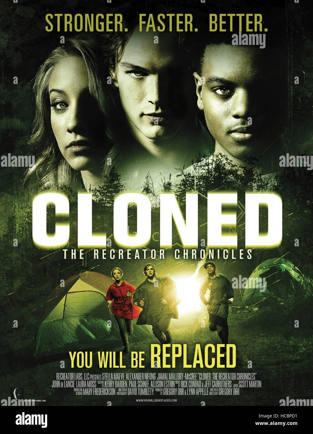 CLONED: THE RECREATOR CHRONICLES, international poster art, top and ...