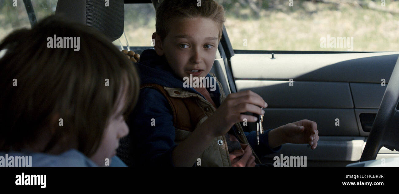 COP CAR, from left: Hays Wellford, James Freedson-Jackson, 2015. ©Focus ...