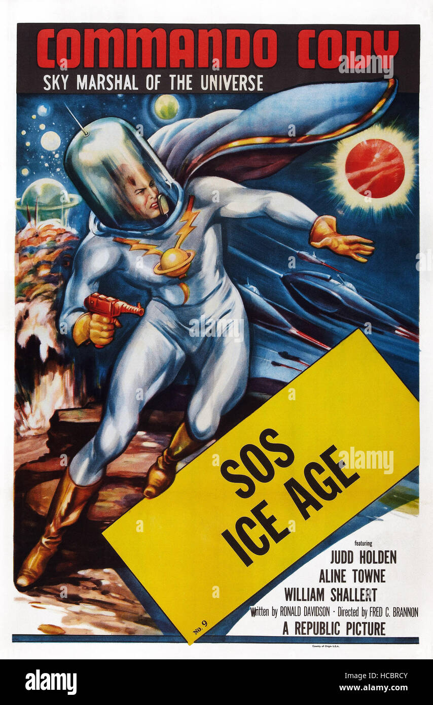 COMMANDO CODY: SKY MARSHAL OF THE UNIVERSE, US poster art, Chapter 9 ...