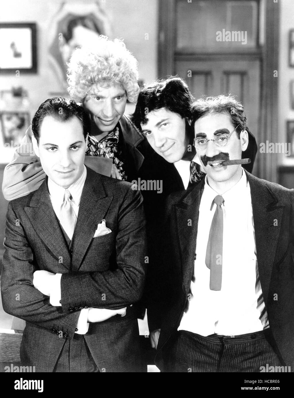 THE HOUSE THAT SHADOWS BUILT, from left: Zeppo Marx, Harpo Marx (top ...