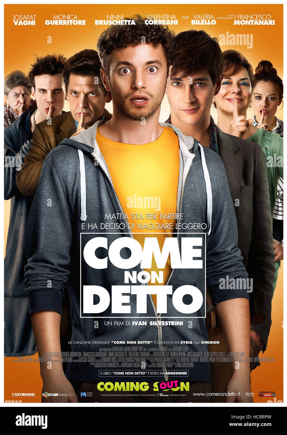 COME NON DETTO, Italian poster art, from left: Lucia Guzzardi ...