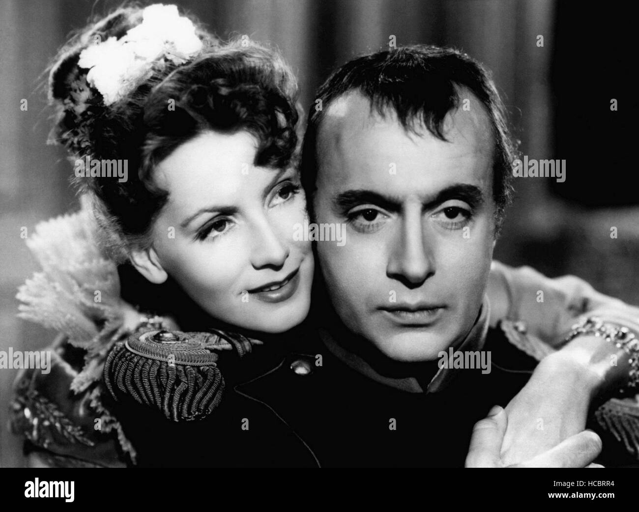 CONQUEST, from left: Greta Garbo as Marie Walewska, Charles Boyer as ...