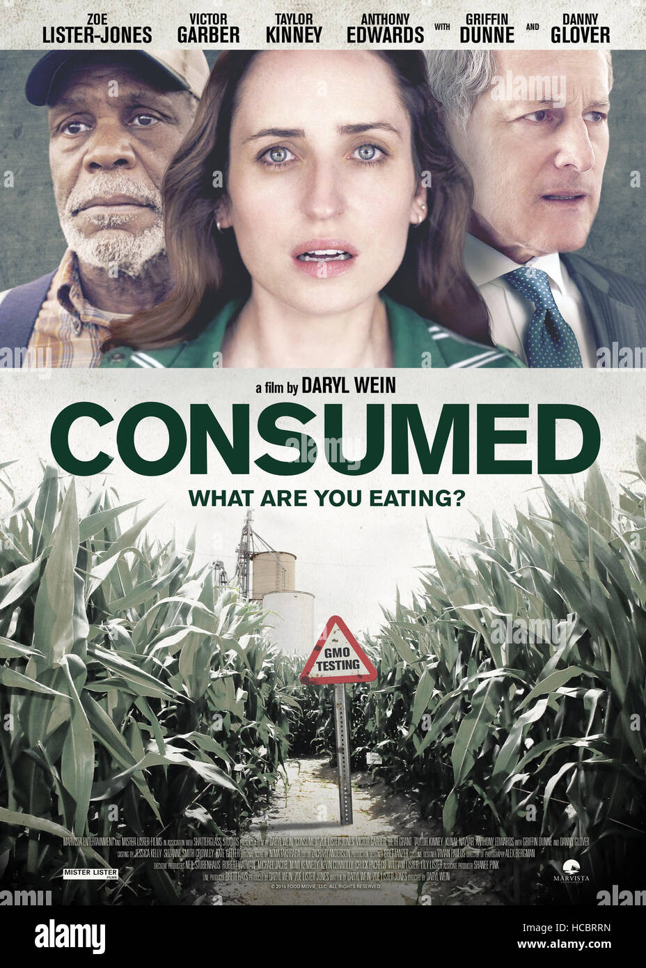 CONSUMED, US poster art, from left: Danny Glover, Zoe Lister-Jones ...