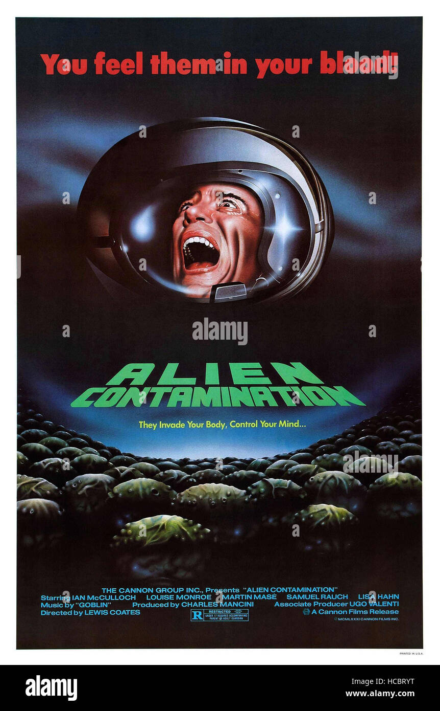 CONTAMINATION, (aka ALIEN CONTAMINATION), US poster, 1980. ©The Cannon ...