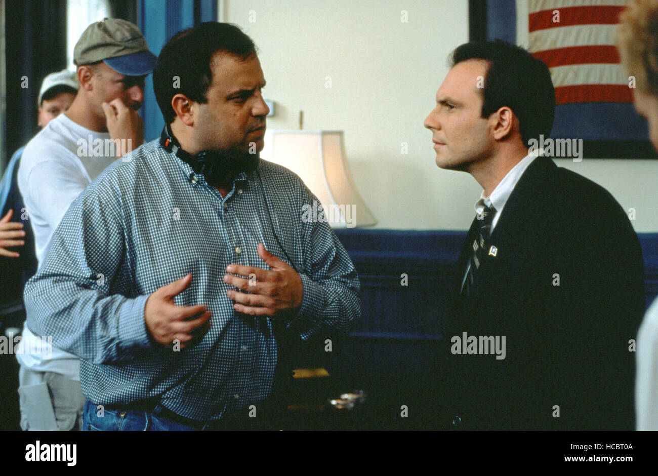 THE CONTENDER, director Rod Lurie, Christian Slater. 2000 Stock Photo ...
