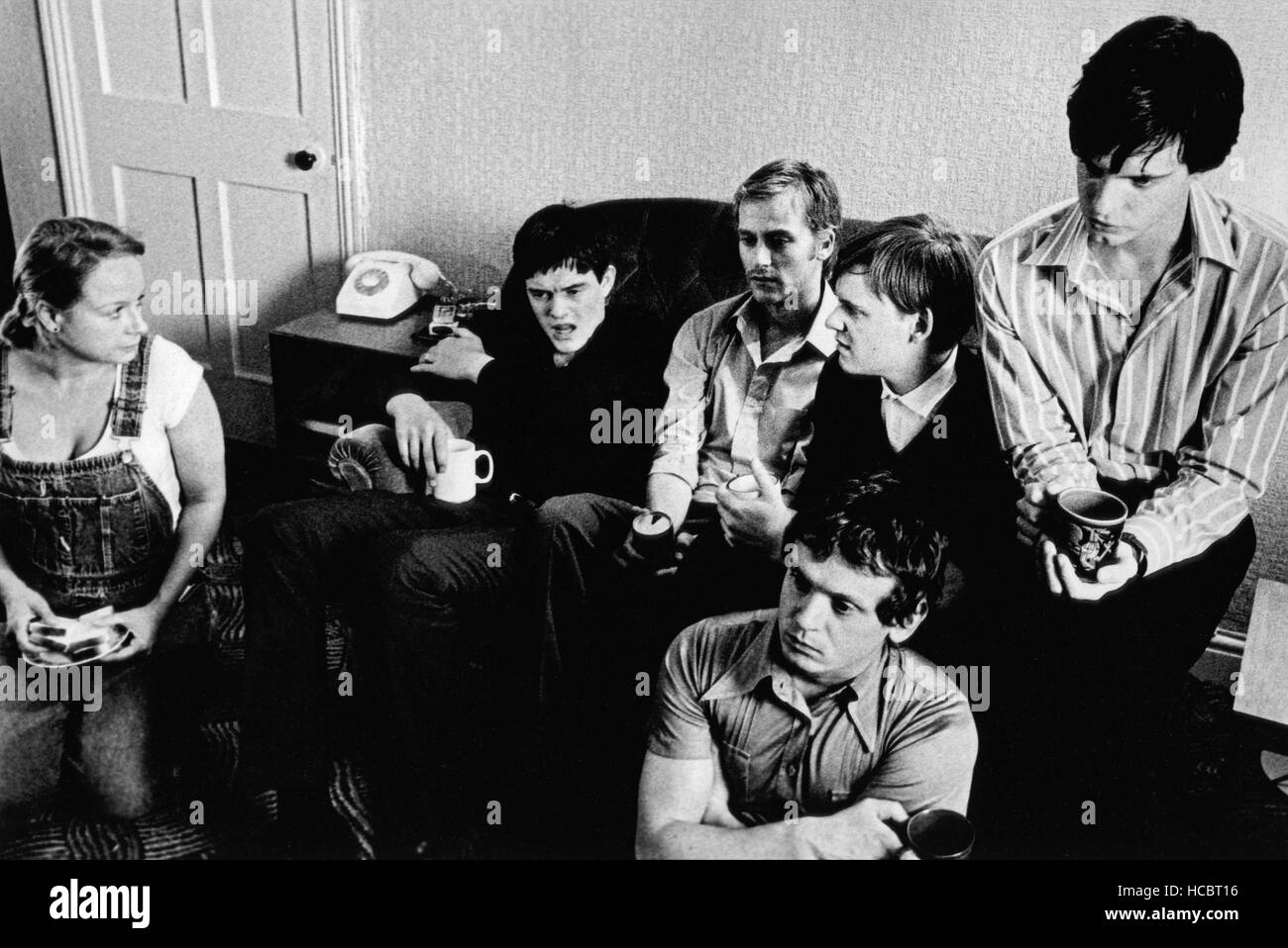 CONTROL, Samantha Morton (left), Sam Riley as Ian Curtis (second from ...