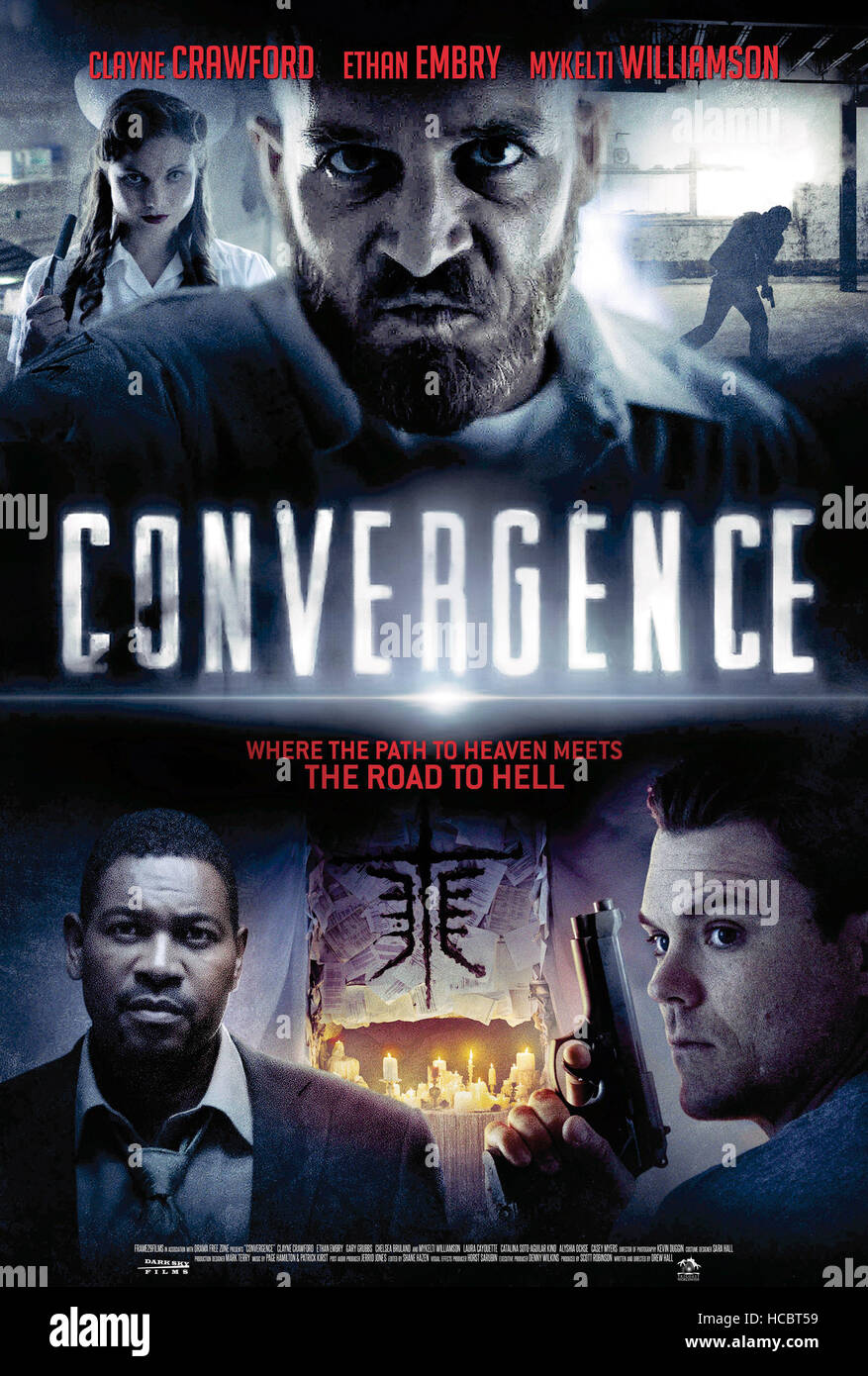 CONVERGENCE, US poster art, top from left: Chelsea Bruland, Ethan Embry ...