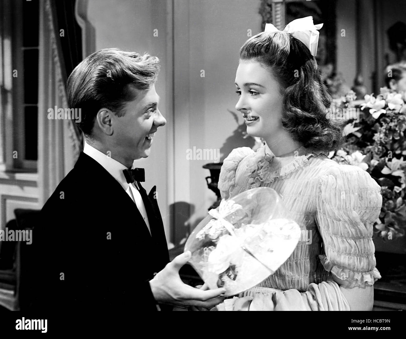 THE COURTSHIP OF ANDY HARDY, Mickey Rooney, Donna Reed, 1942 Stock ...