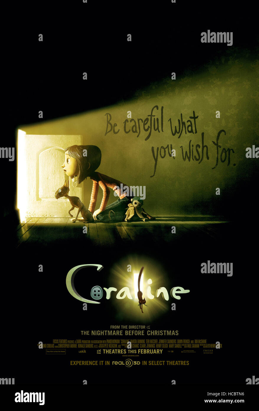 CORALINE, Coraline (voice: Dakota Fanning), 2009. ©Focus Features ...