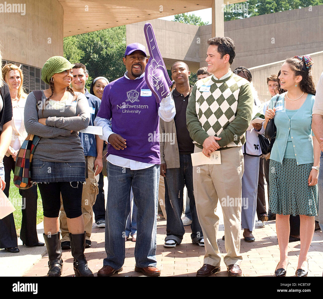 COLLEGE ROAD TRIP, foreground: Raven Symone, Martin Lawrence, Donny ...