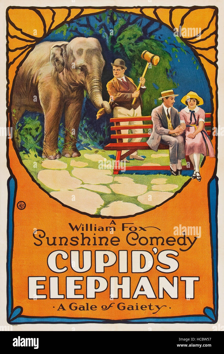 CUPID'S ELEPHANT, poster art, 1922, TM and Copyright ©20th Century Fox ...